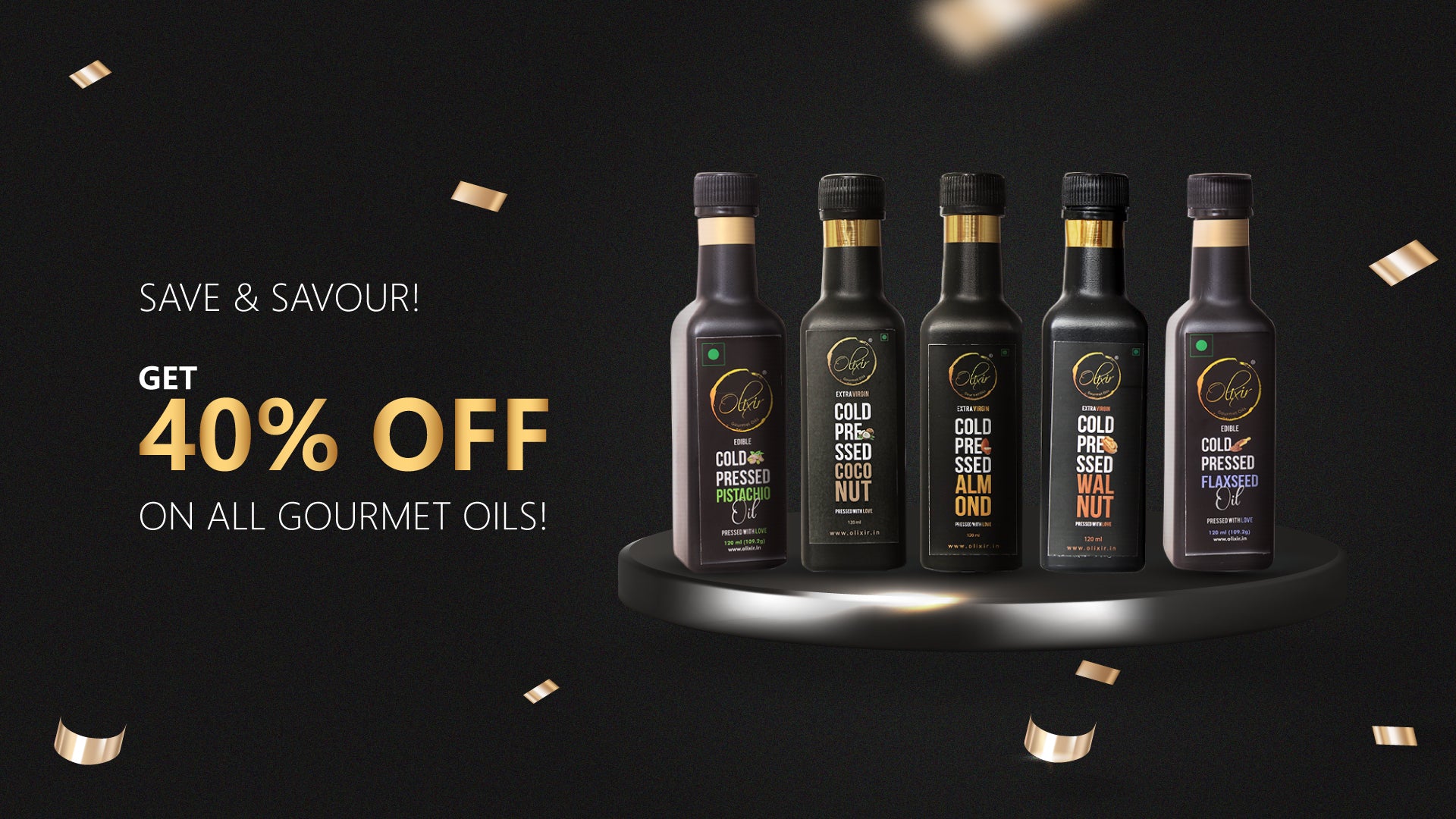 Cold pressed Oil Manufacturer | Gourmet Oil | Olixir Oils